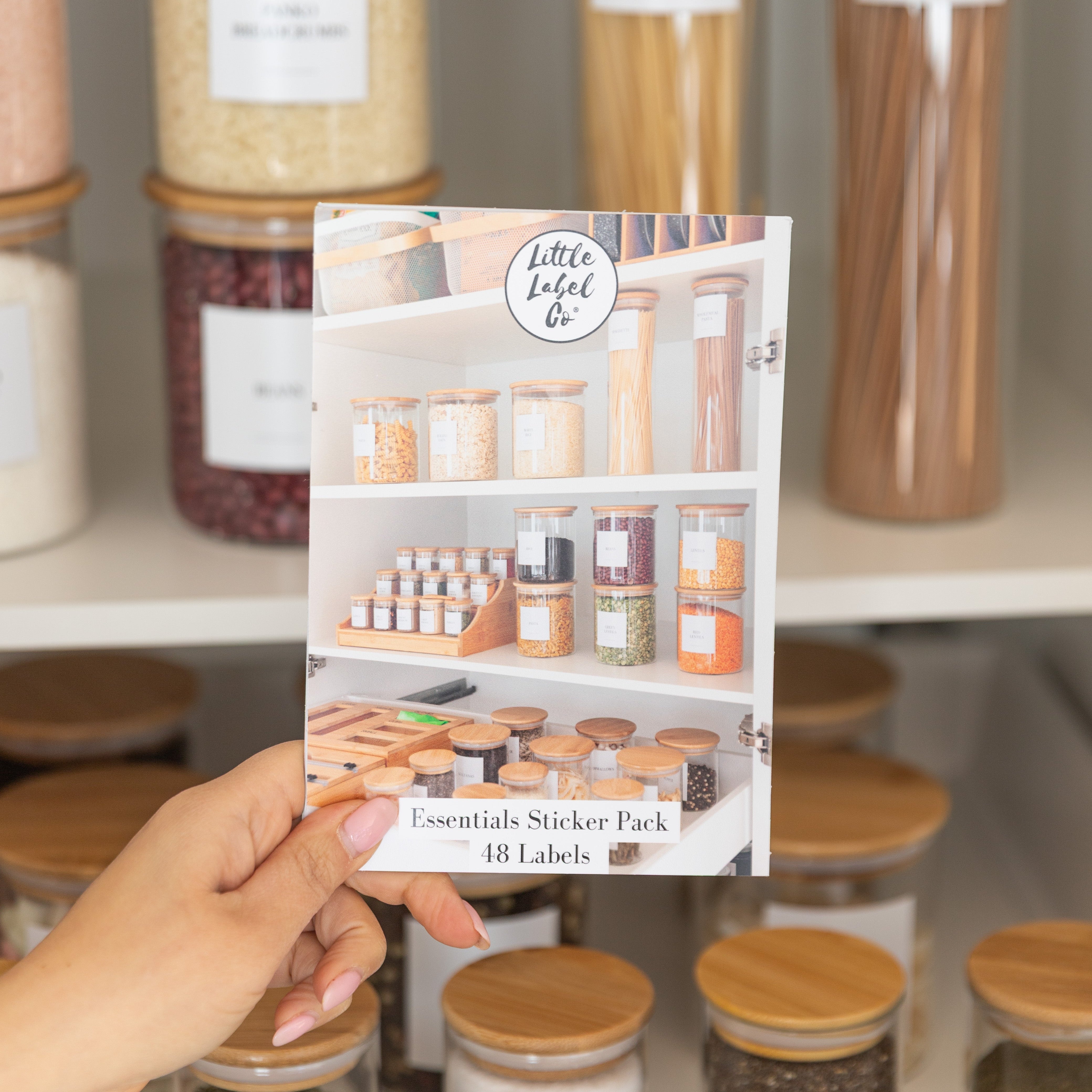 Essentials Pantry & Herb & Spice Sticker Pack (48 Stickers) – Little ...